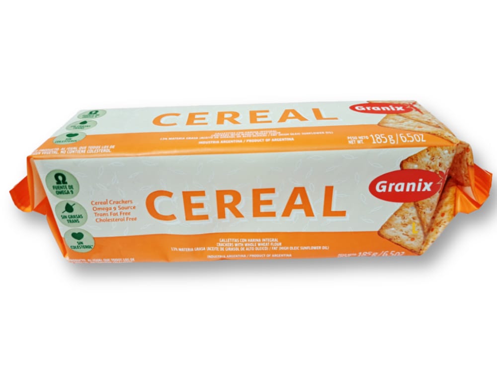 Galletitas Granix Crackers Cereal 185g | Latinando ® - Mate Tea ...